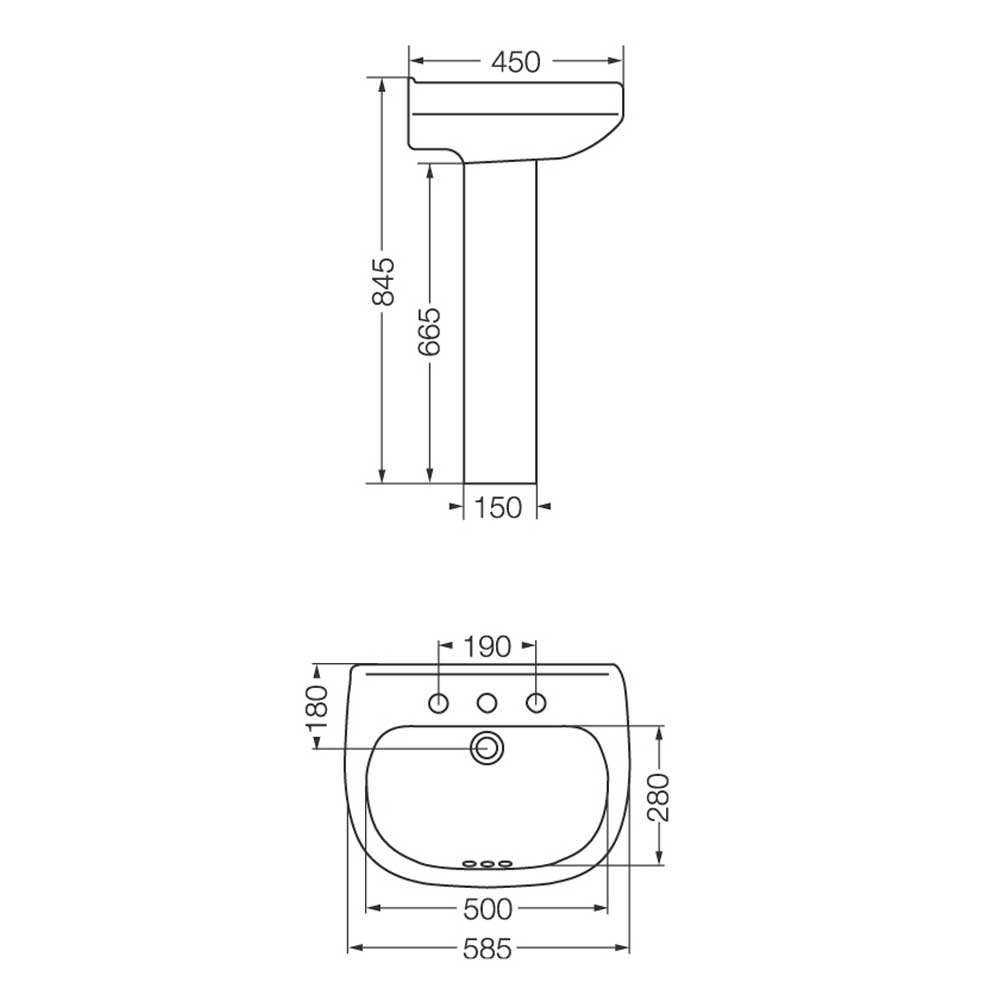 Columna Blanco Ferrum Adriática CAMJ.
